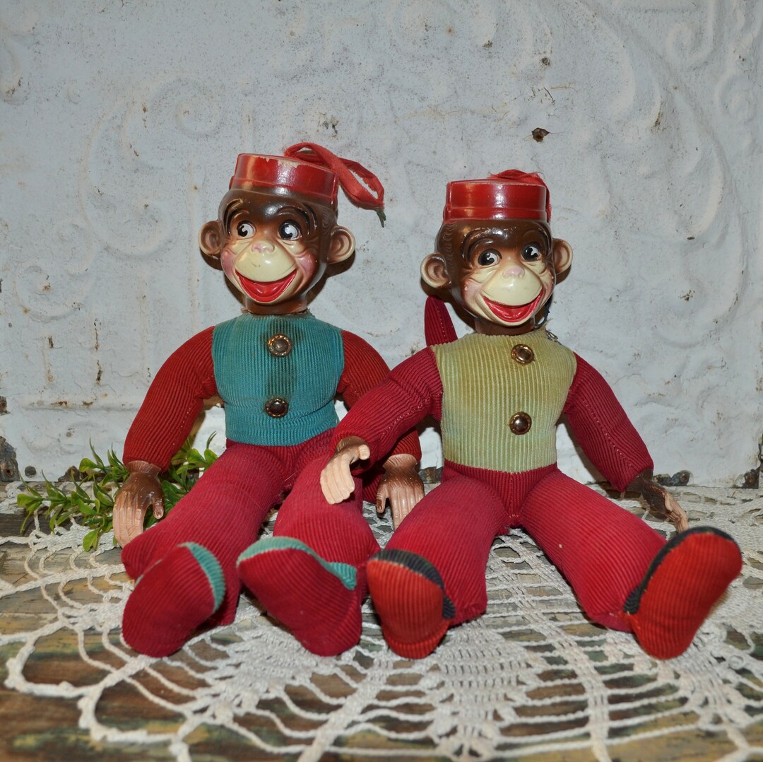 Bellhop Monkey Stuffed Carnival Prize Individually Priced - Etsy