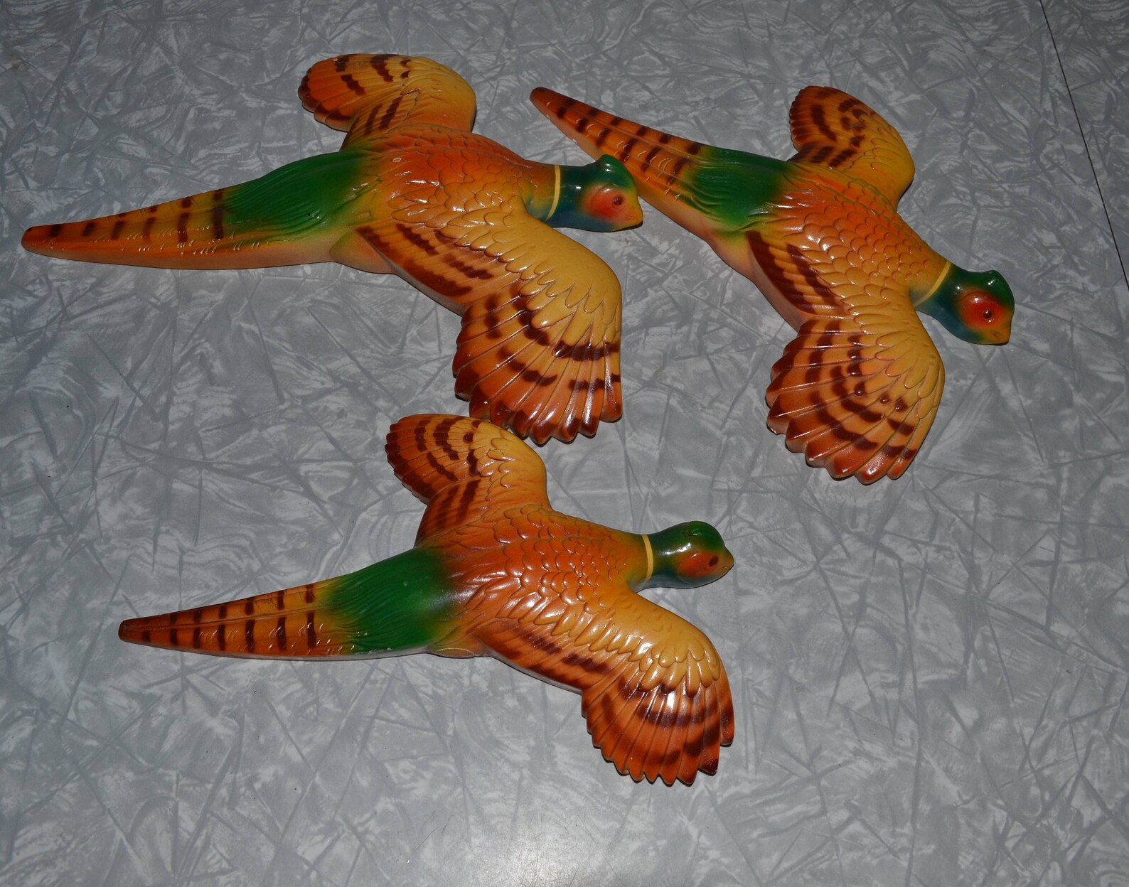 Pheasant Chalkware Plaques Miller Studio Birds Mid Century | Etsy