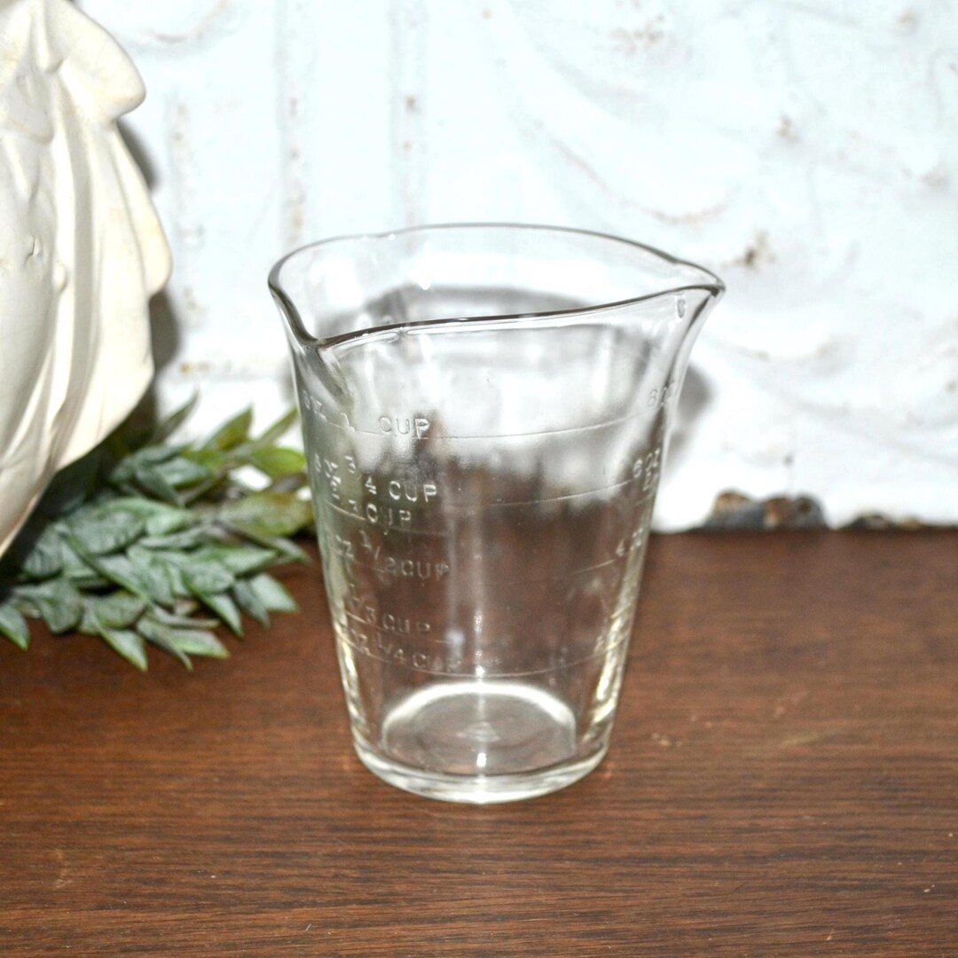 Federal Glass Measuring Cup Triple Pour Spout 3 Spout Measuring Cup - Etsy
