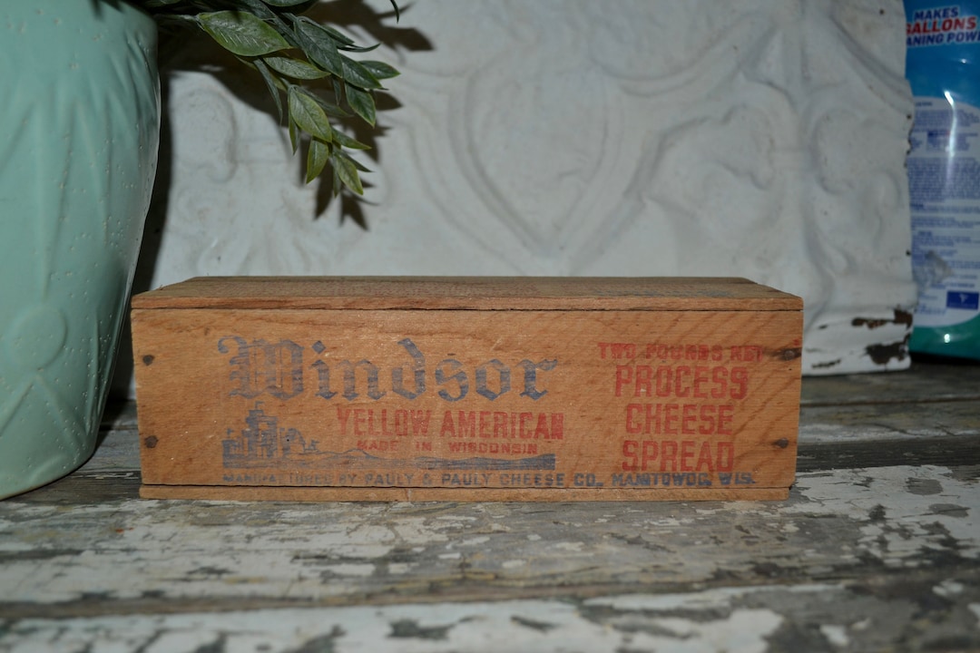 Windsor Wood Cheese Box Primitive Box - Etsy