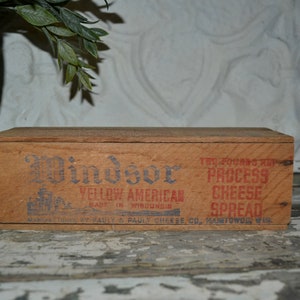 Windsor Wood Cheese Box Primitive Box - Etsy