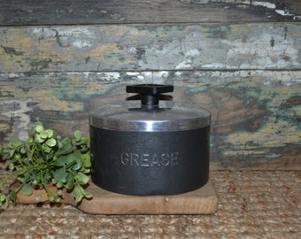Aluminum Grease Canister | Etsy