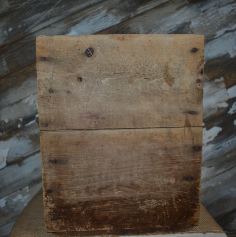 Buffalo Liquid Meters Crate Vintage Advertising Wood Storage - Etsy