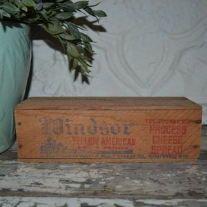 Windsor Wood Cheese Box Primitive Box - Etsy