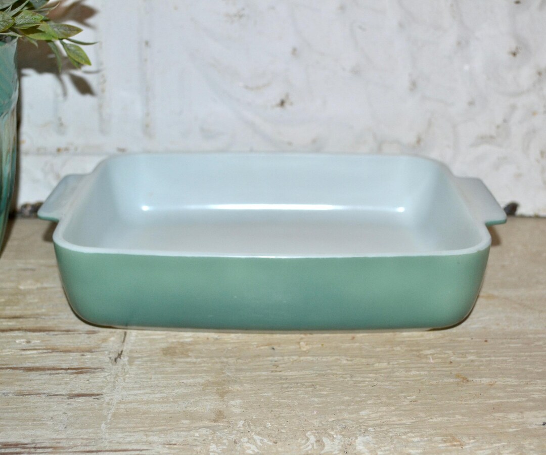 Pyrex Heinz Baker Casserole Teal Green Pyrex 507 Pyrex - Etsy
