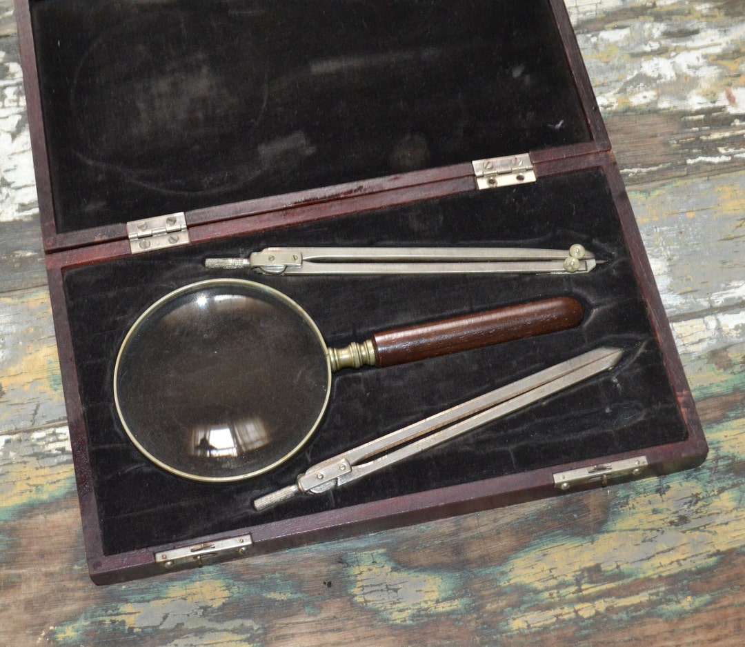 Charvoz Drafting Map Tools Set Drawing Tools Magnifying Glass - Etsy Canada