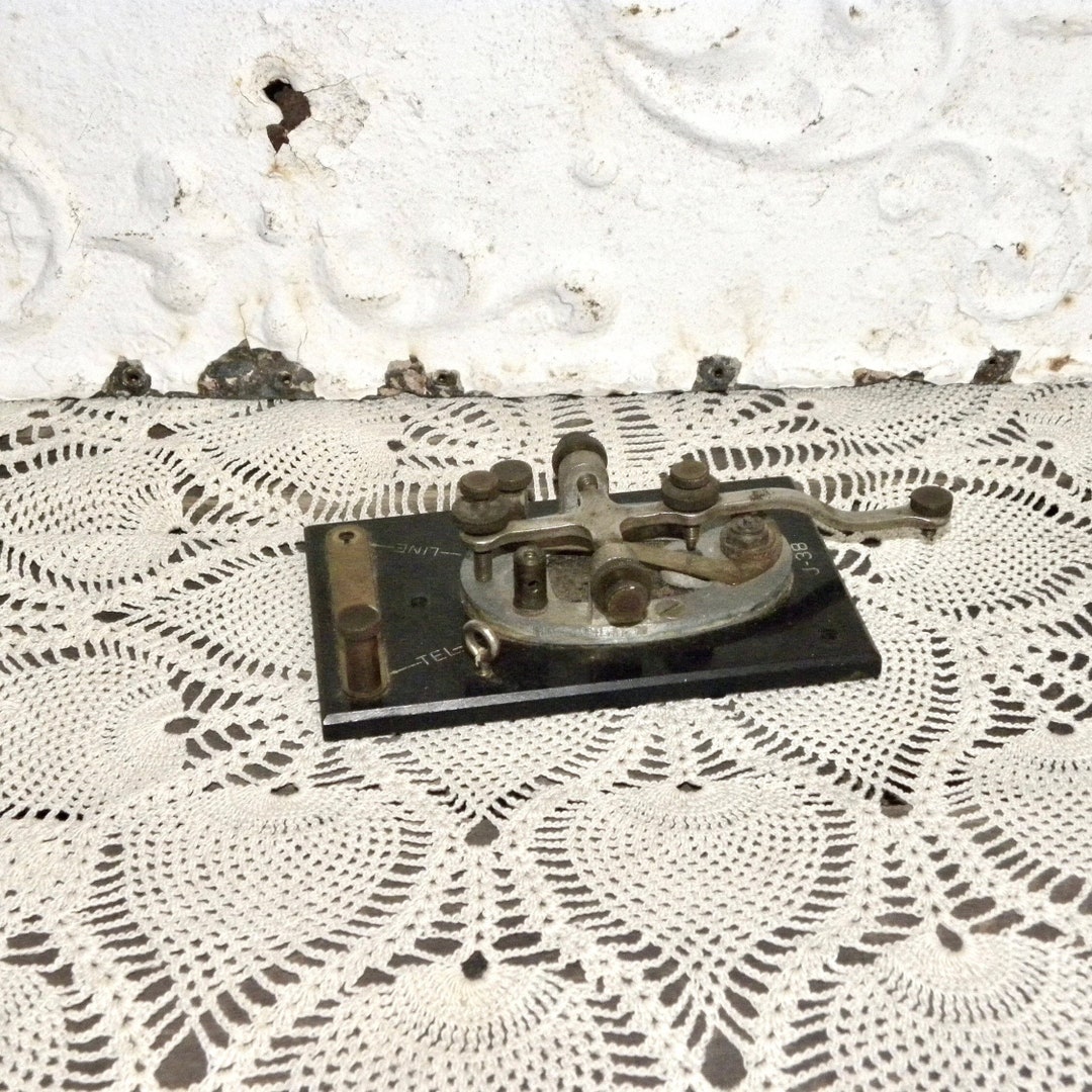 Morse Code Telegraph Key J38 Military Key - Etsy