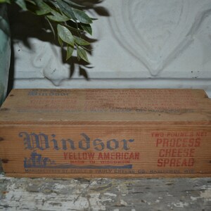 Windsor Wood Cheese Box Primitive Box - Etsy