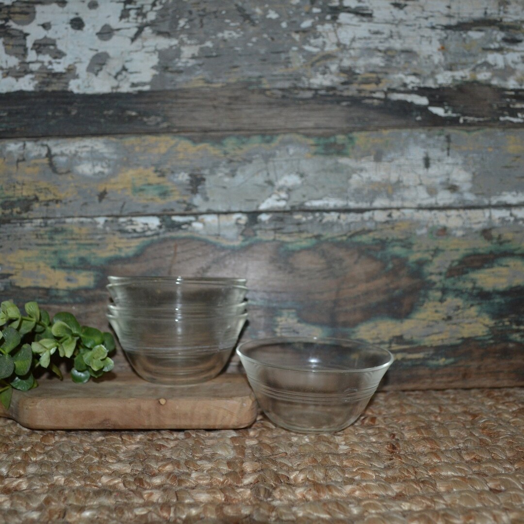 Pyrex Custard Bowl Set of 5 Vintage Kitchen - Etsy