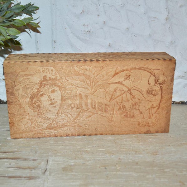 Pyrography Box - Etsy