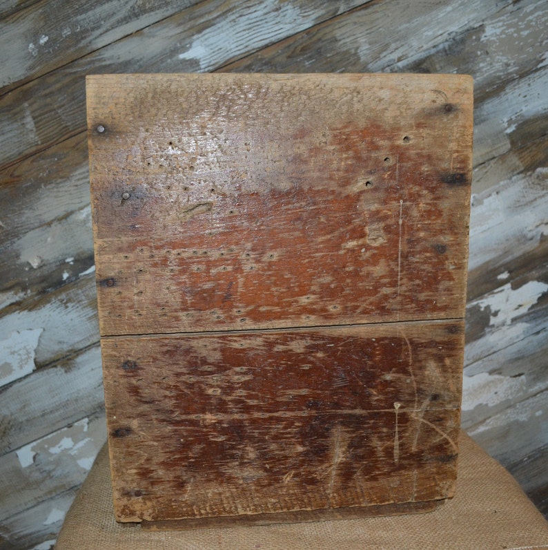 Buffalo Liquid Meters Crate Vintage Advertising Wood Storage - Etsy