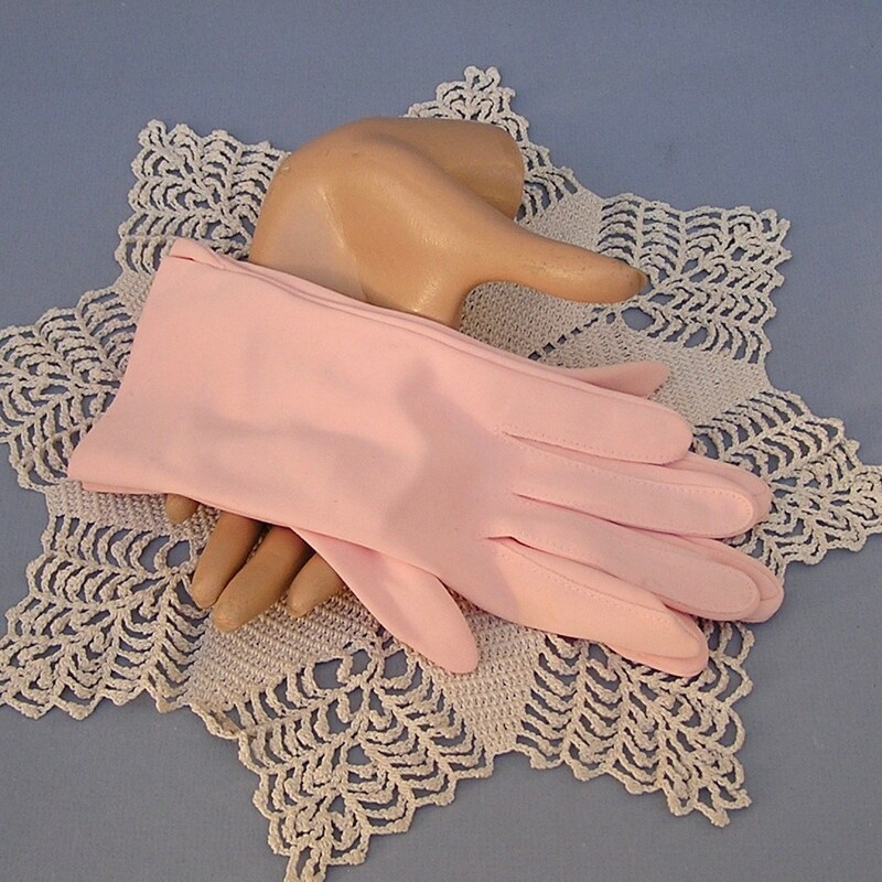 Pink Gloves - Etsy