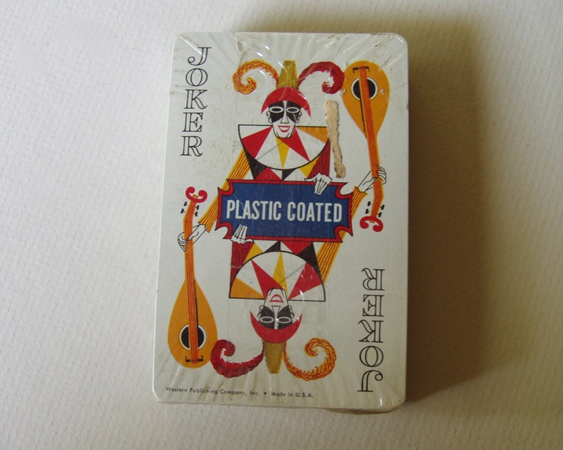 70s Deck of Cards . Flower Bouquet Ladybug Pitcher Bird . - Etsy