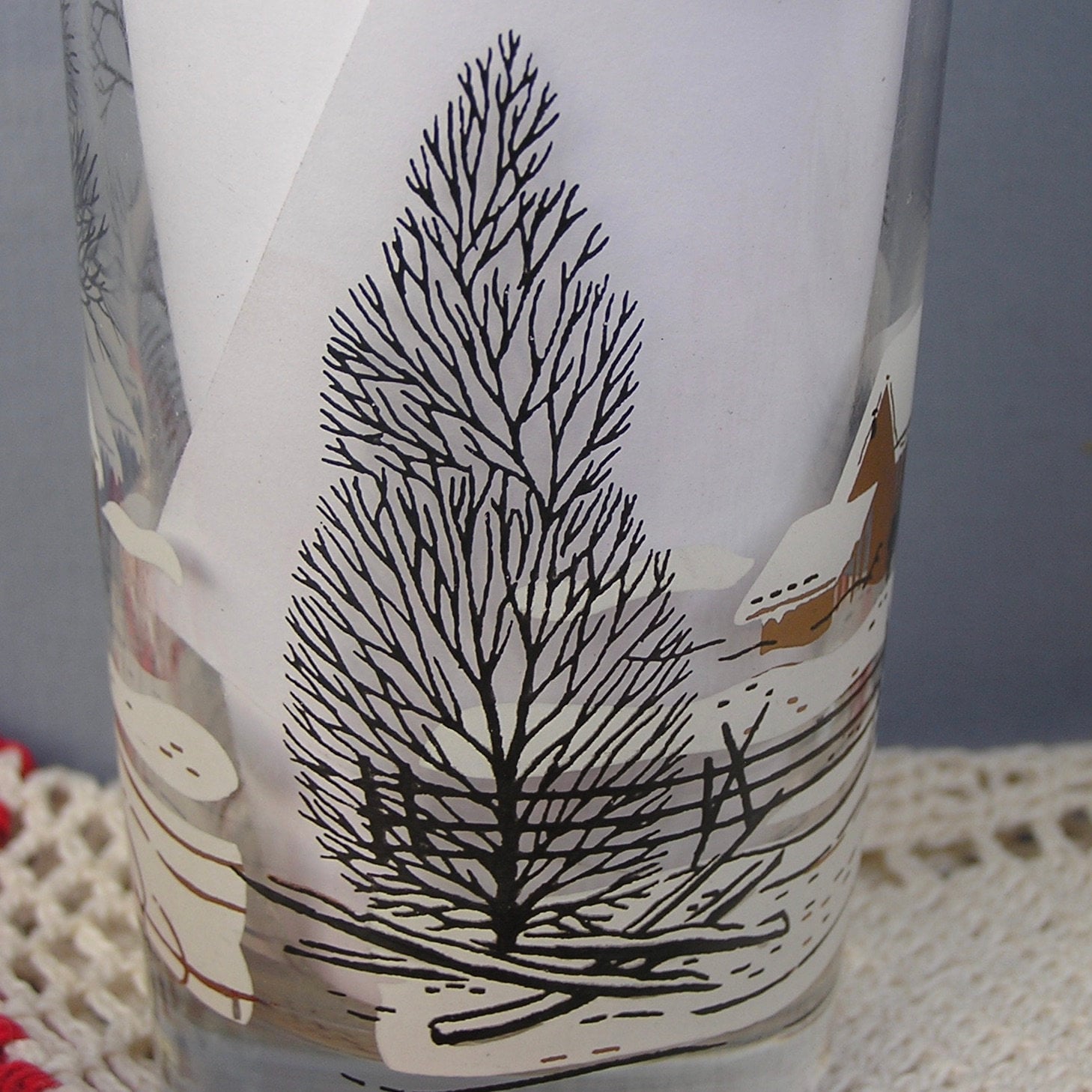 Vintage Libby Winter Farm Glasses - Etsy