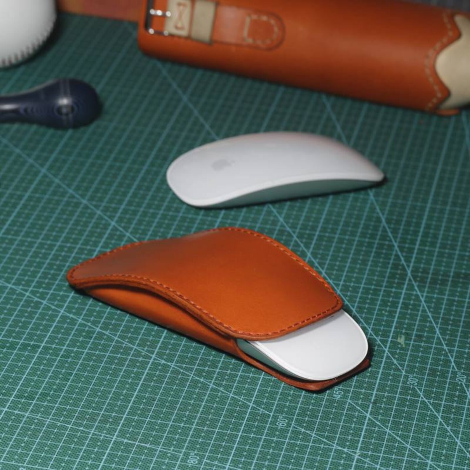 Personalized Apple Magic Mouse Case Holder Pouch Design Organizer for ...