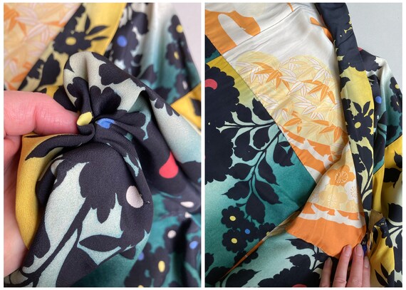 Unique antique 1930s stunning silk Japanese haori wit… - Gem