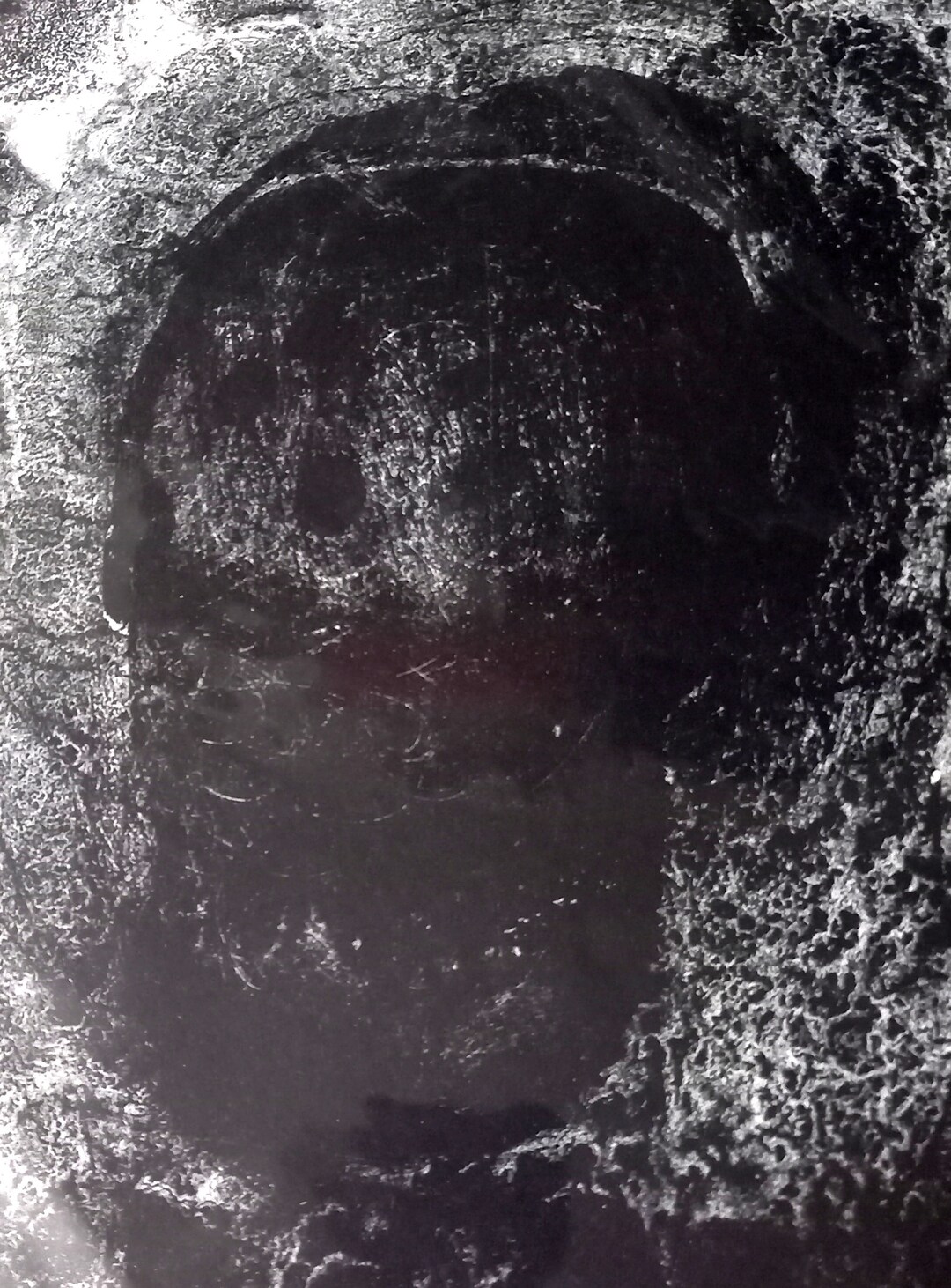 Stone Lithography Skull - Etsy