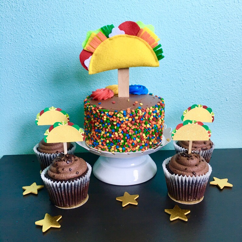 Taco Cake Topper | Etsy