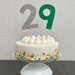 Number Cake Topper - Etsy