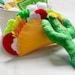 Taco Pin Cushion: Fun Felt Food Sewing Accessory - Etsy