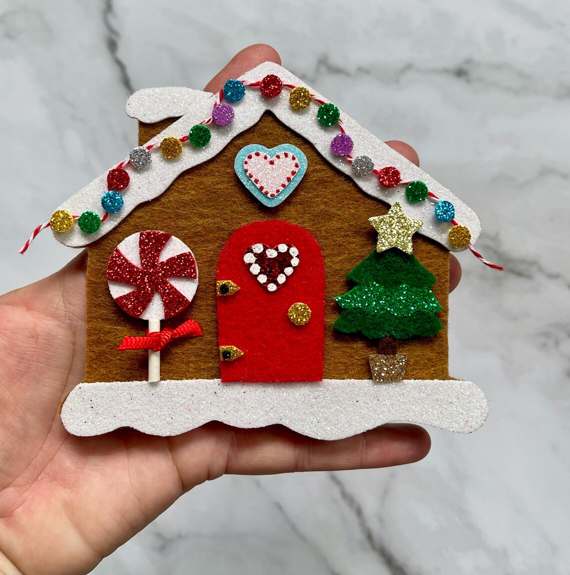 Large Gingerbread House Letter Board Icon - Etsy