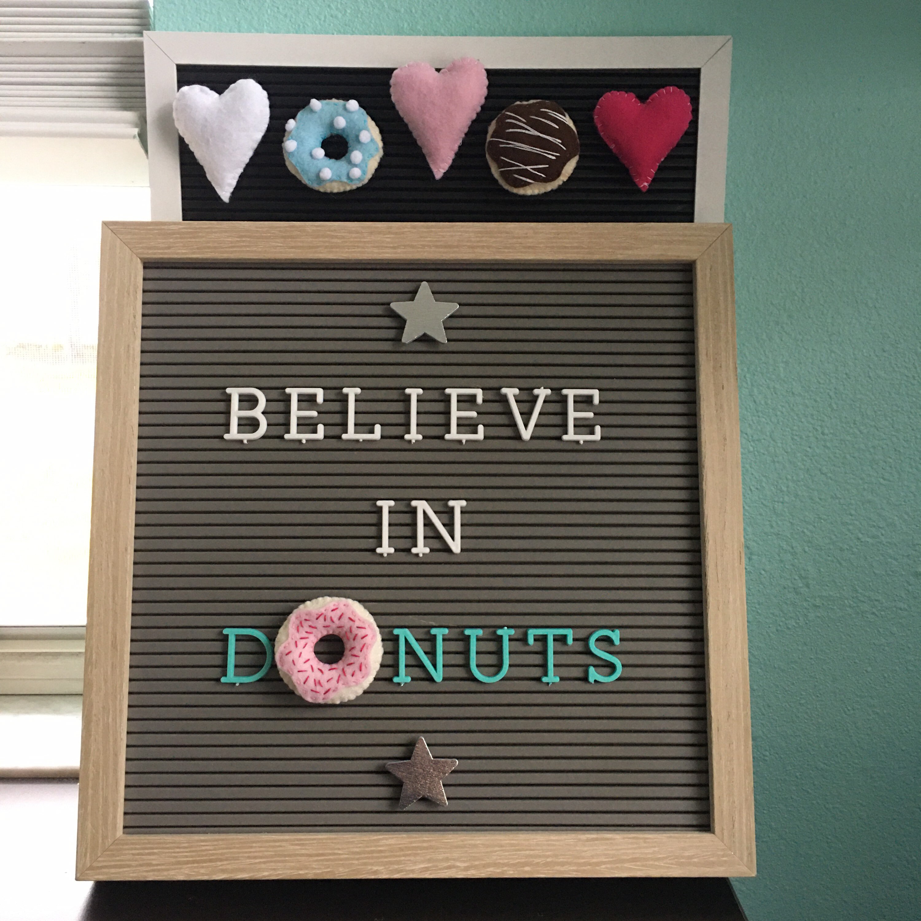 Donut Letter Board Icon and Accessory | Etsy