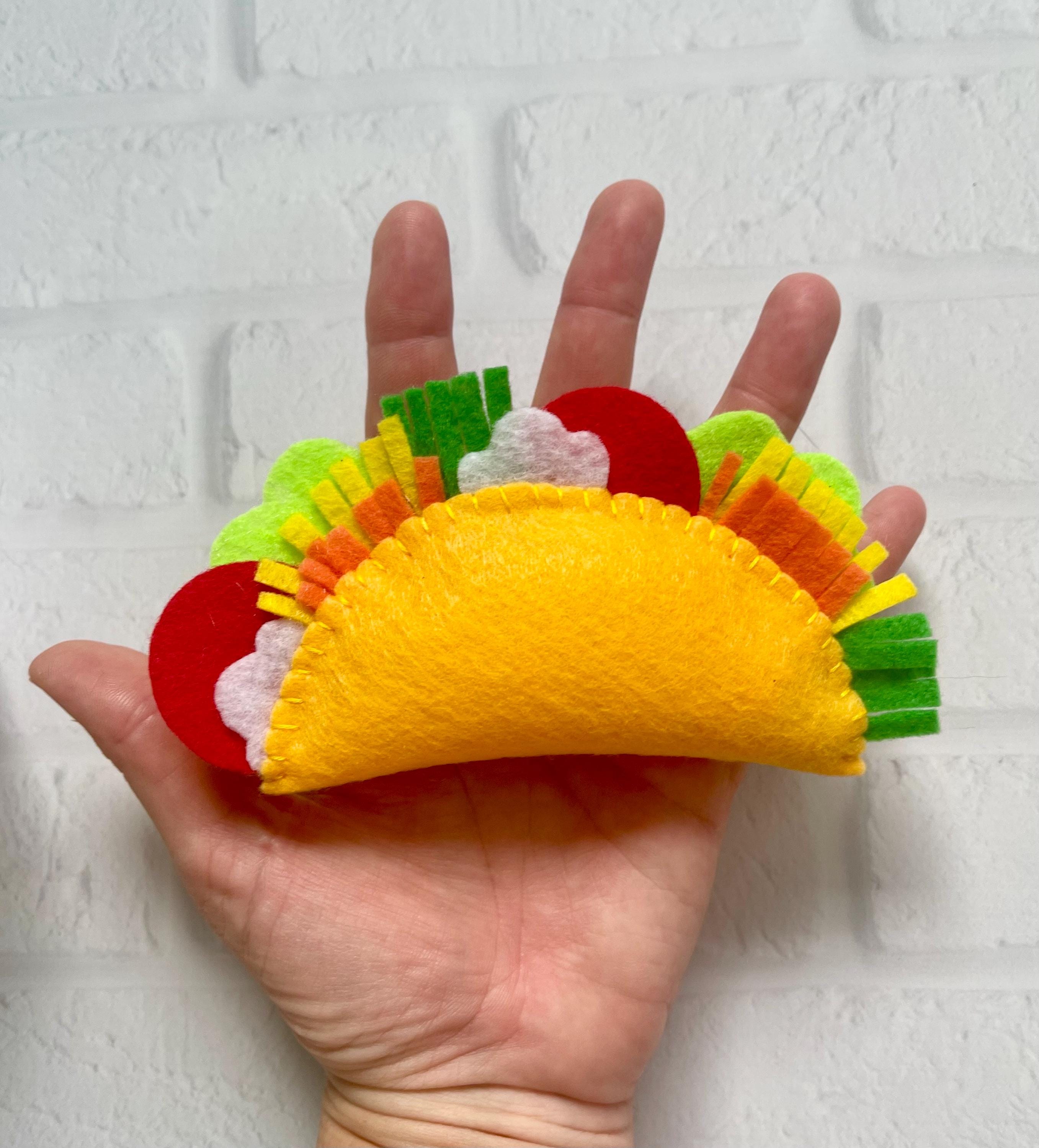 Taco Pin Cushion: Fun Felt Food Sewing Accessory - Etsy