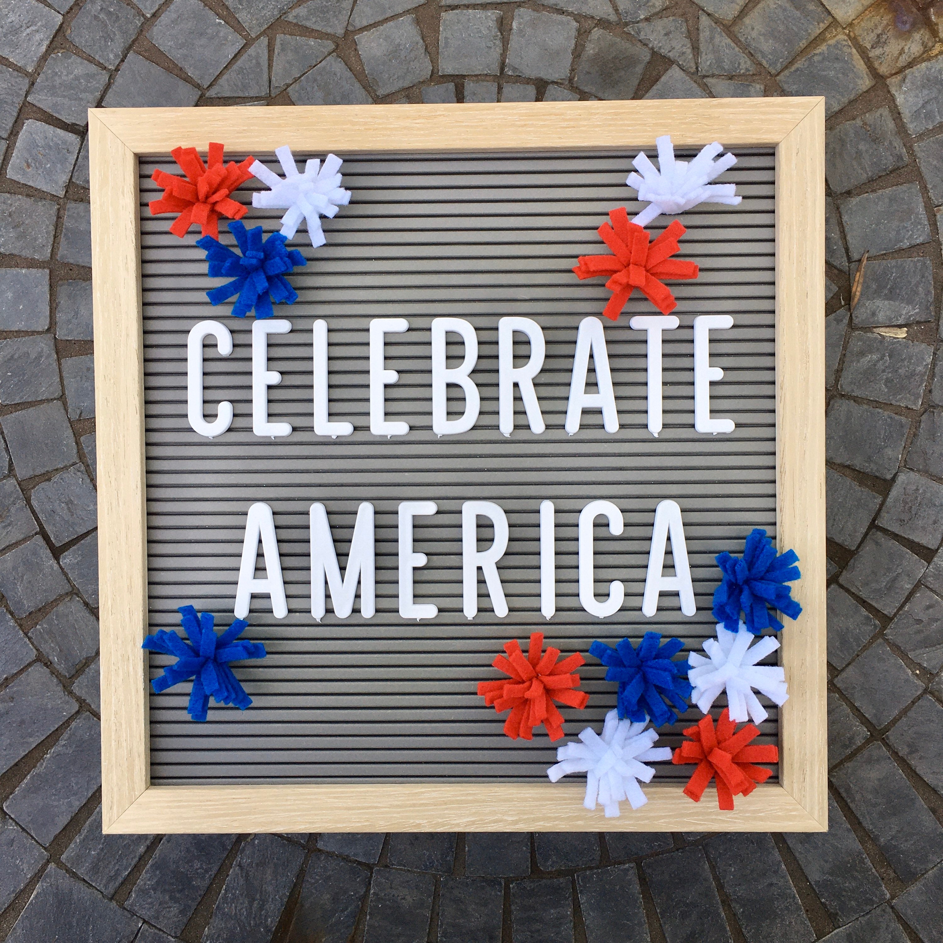 Fireworks Letter Board Icon and Accessory | Etsy