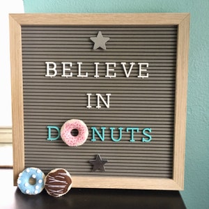 Donut Letter Board Icon and Accessory - Etsy