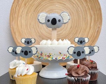 Koala Cake Topper - Etsy