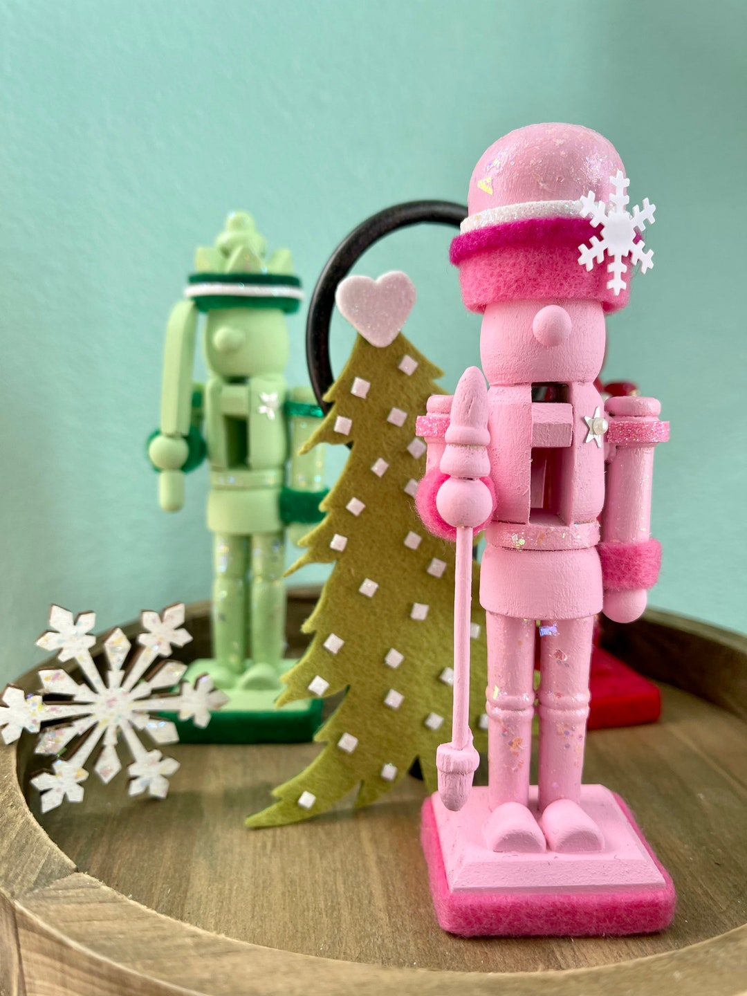 Nutcracker Tiered Tray Decor - Etsy