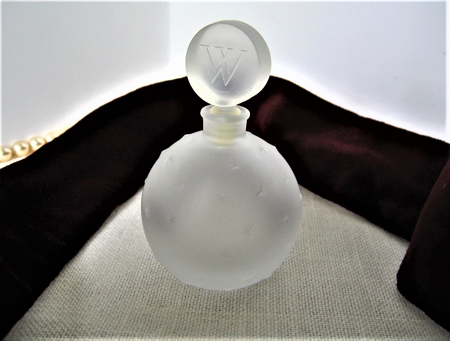 Vintage WORTH JE REVIENS Perfume Bottle Collectible Perfume Flacon ...
