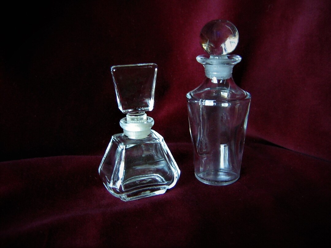 2) Vintage PERFUME BOTTLES Collectible Perfume Bottles D'orsay ...