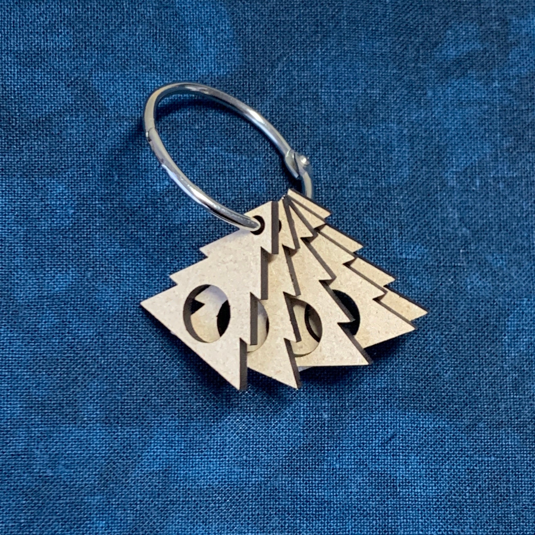 Christmas Tree Thread Drops hanging Ring Style Set of 5 - Etsy