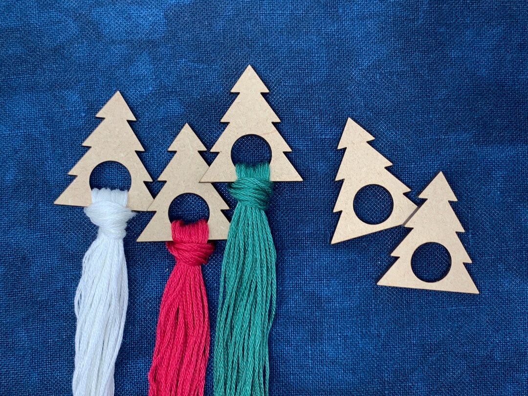 Christmas Tree Thread Drops - Etsy