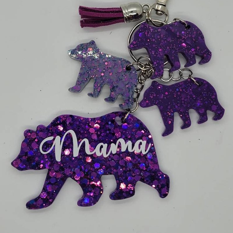 Bear Keychain - Etsy