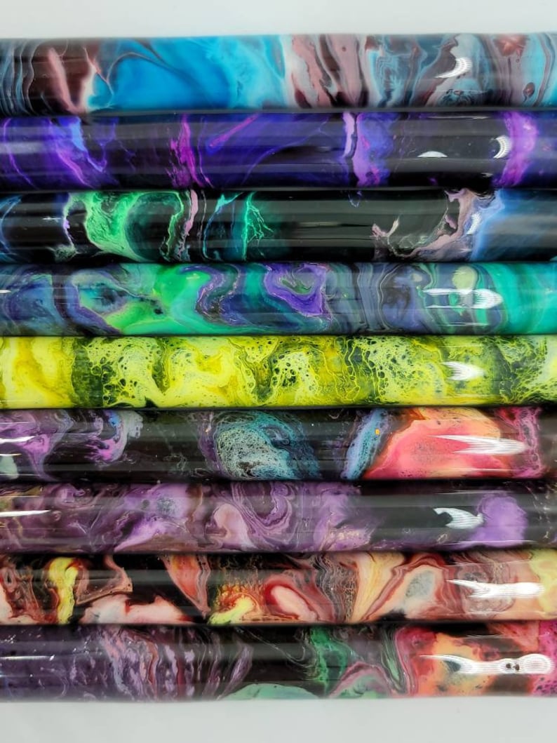 Custom Galaxy Gel Pens, Galaxy Swirl Refillable Pen, Alcohol Ink Gel ...