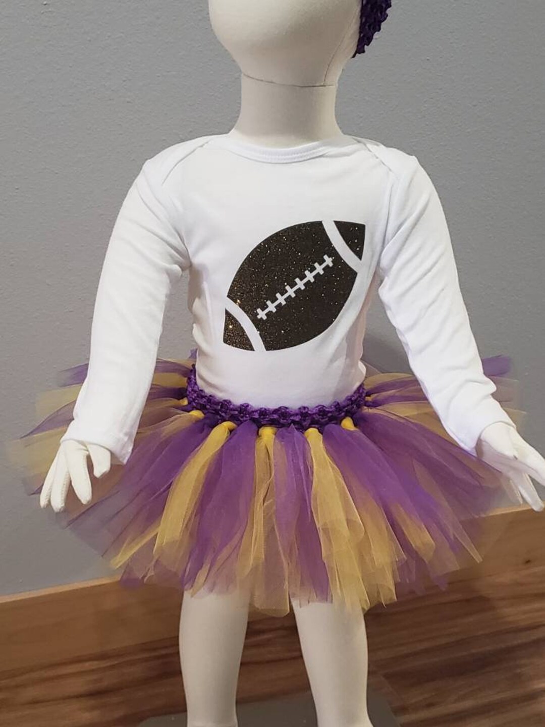 Vikings Football Tutu Outfit - Etsy
