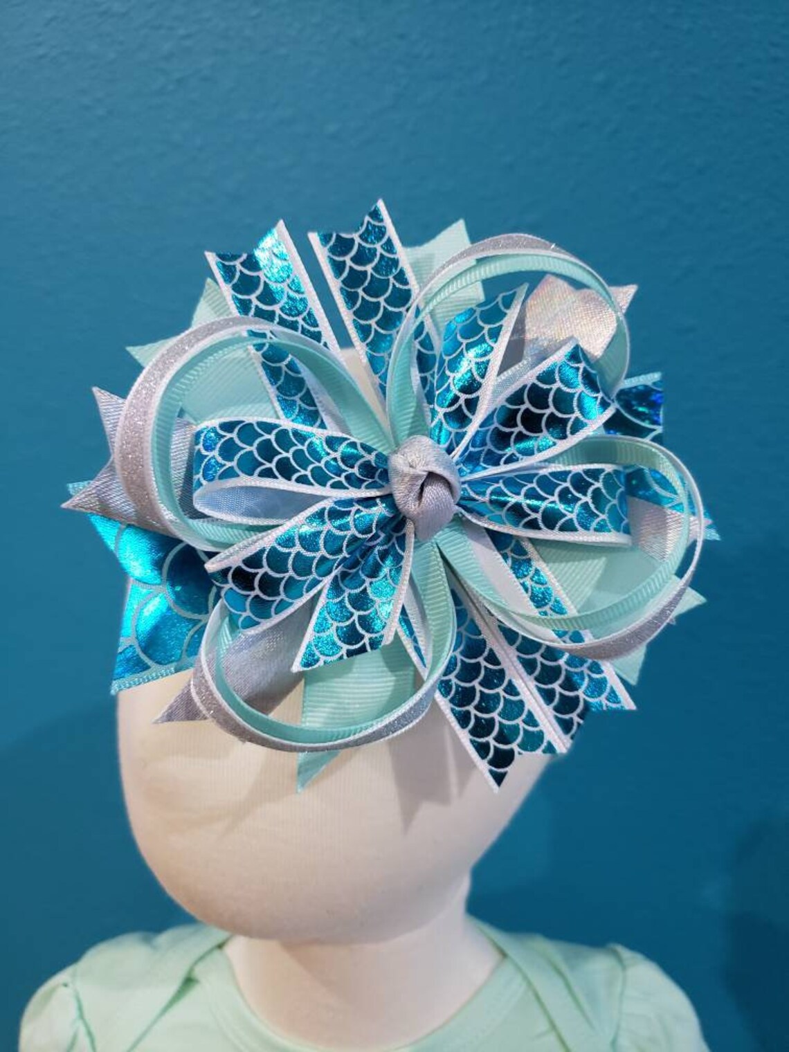 Mermaid Ribbon Bows | Etsy