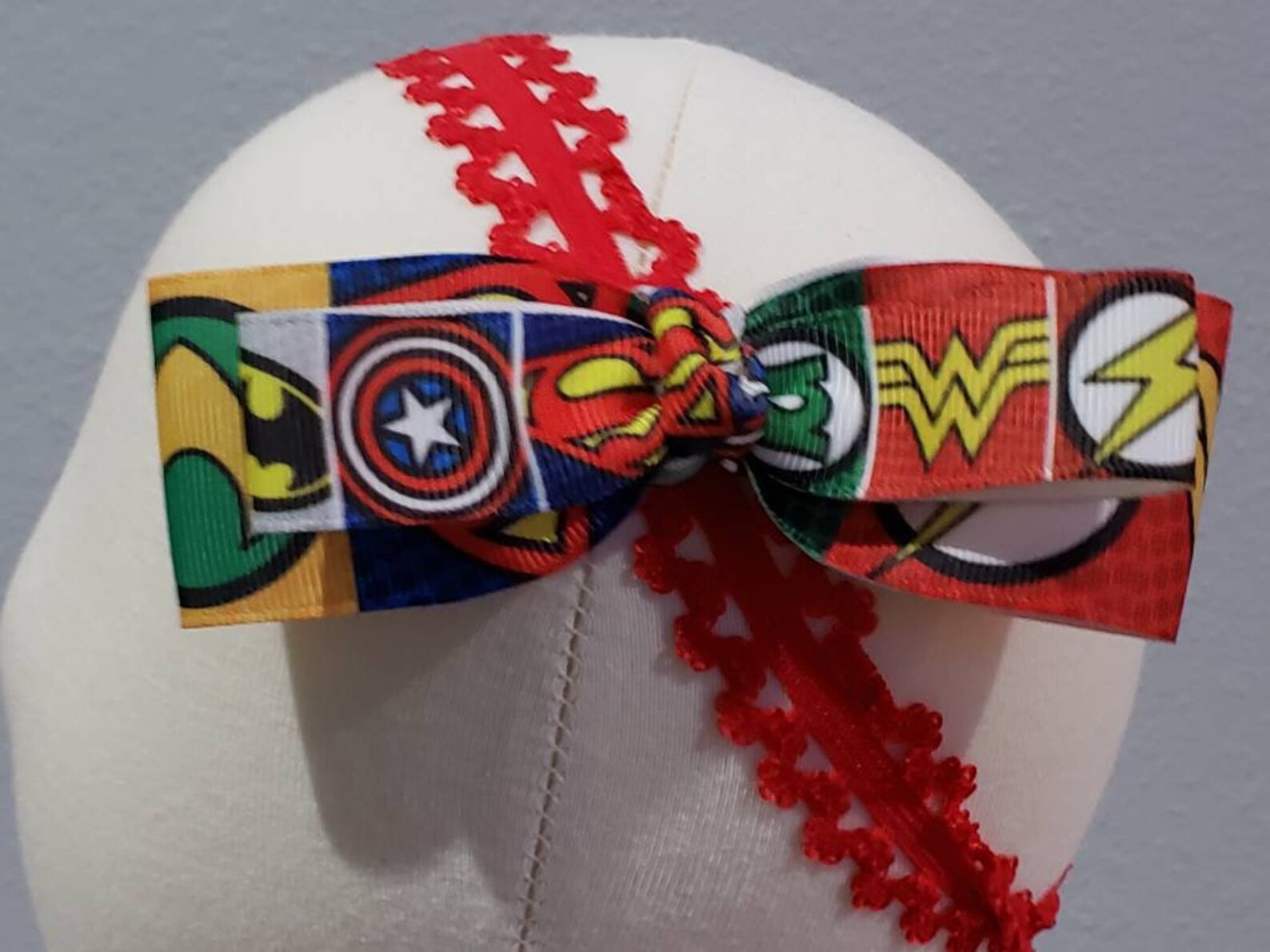 Superhero Ribbon Bows - Etsy