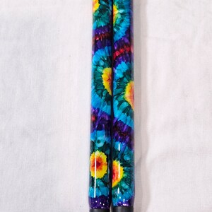 Tie Dye Pen, Hand-painted Tie Dye Gel Pen, Refillable Gel Pen, Planner ...