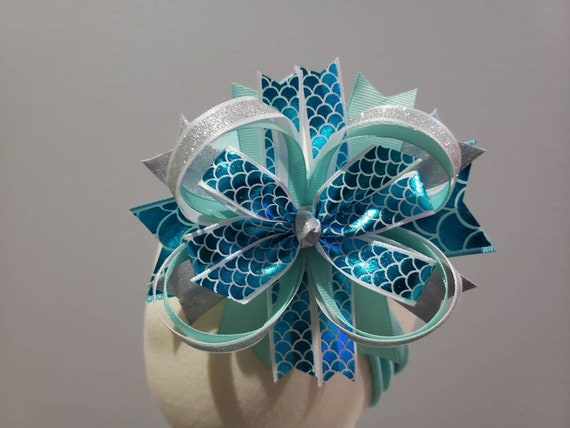 Mermaid Ribbon Bows | Etsy