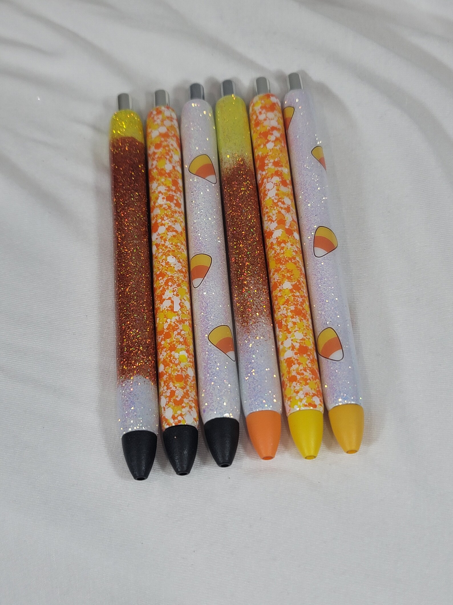 Fall Glitter Gel Pens Candy Corn Leaves Halloween - Etsy