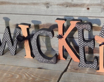 Wicked Letters | Etsy