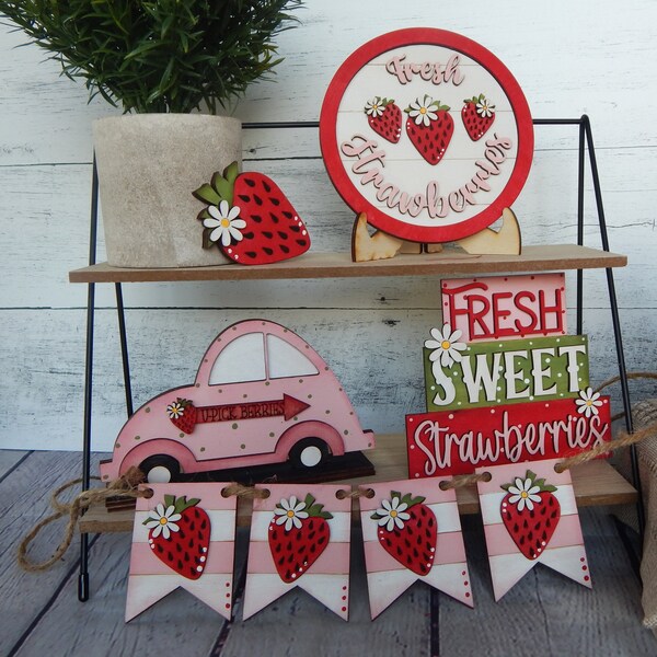 Strawberry Decor - Etsy