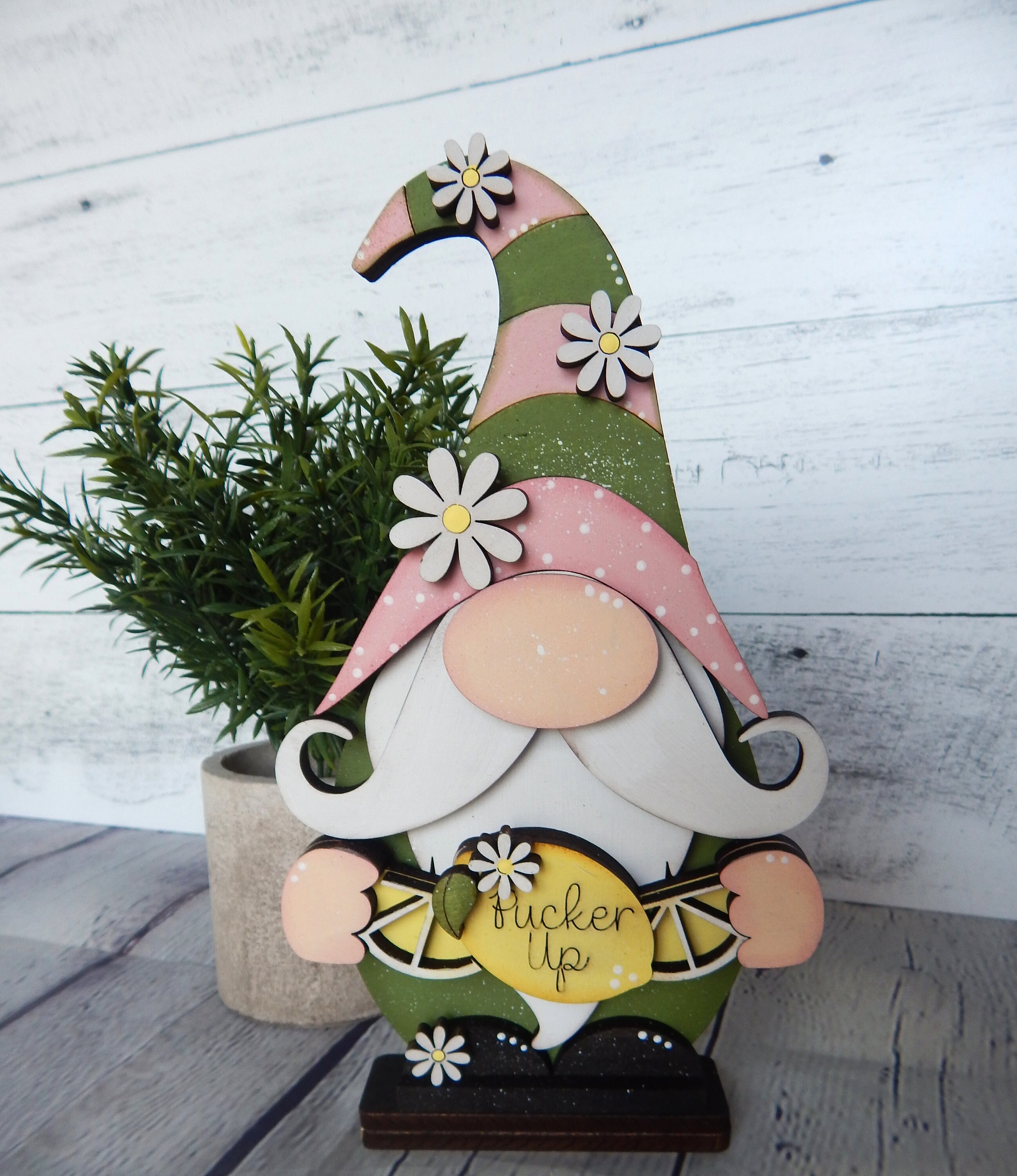 Summer Lemonade Gnome Lemonade Gnome for Mantle Lemonade - Etsy
