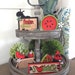 Summer Watermelon Tiered Tray Set - Etsy