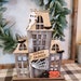 Standing Haunted Halloween House, Halloween Table Decor, Halloween ...