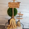 Halloween Ghost Wood Countdown, Countdown to Halloween, Halloween Decor ...