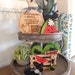 Watermelon Tiered Tray Set Summer Tiered Tray Summer Watermelon Decor ...